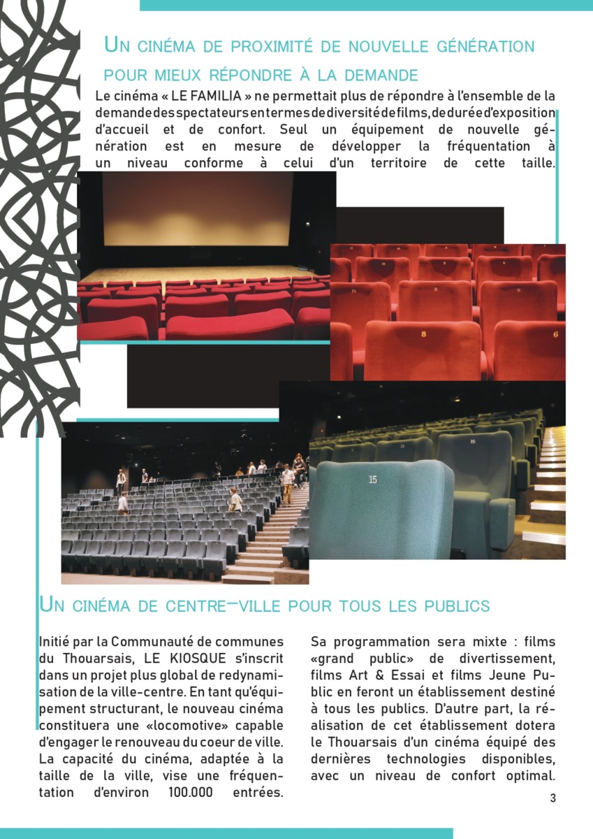 Dossier de presse - Cinéma "Le Kiosque" - Ville de Thouars